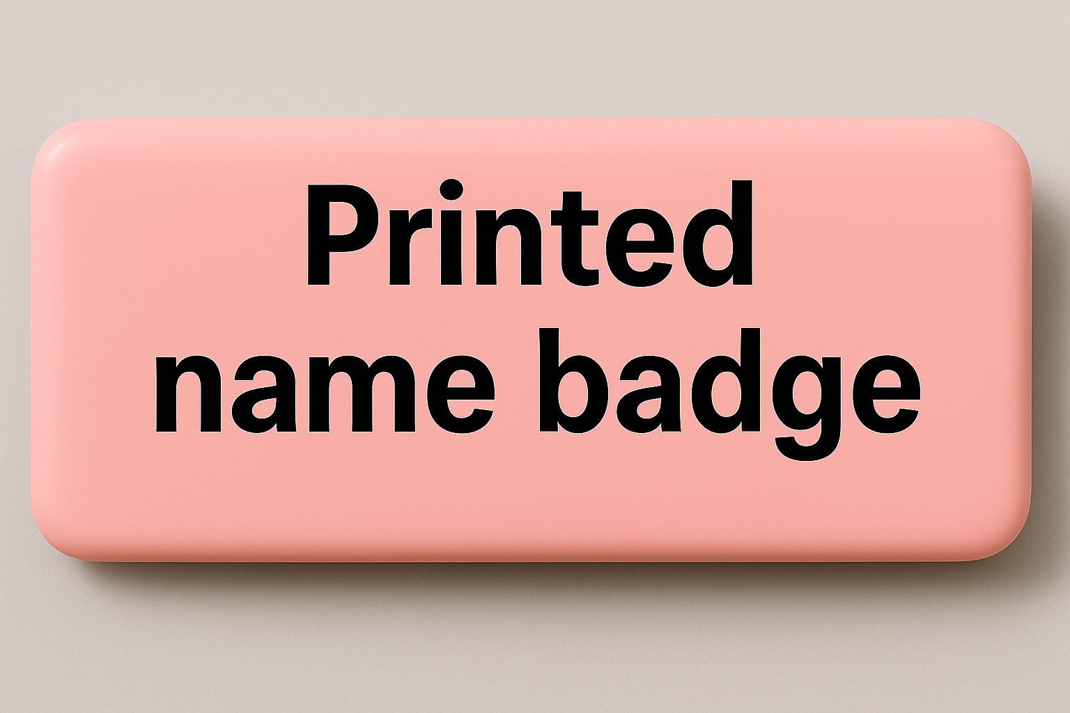 Printed Name Badges | Full-Colour. With or without resin coating ...